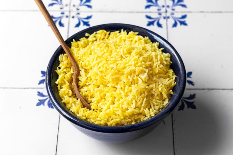Saffron Rice Recipe | The Mediterranean Dish