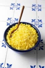 Saffron Rice Recipe | The Mediterranean Dish