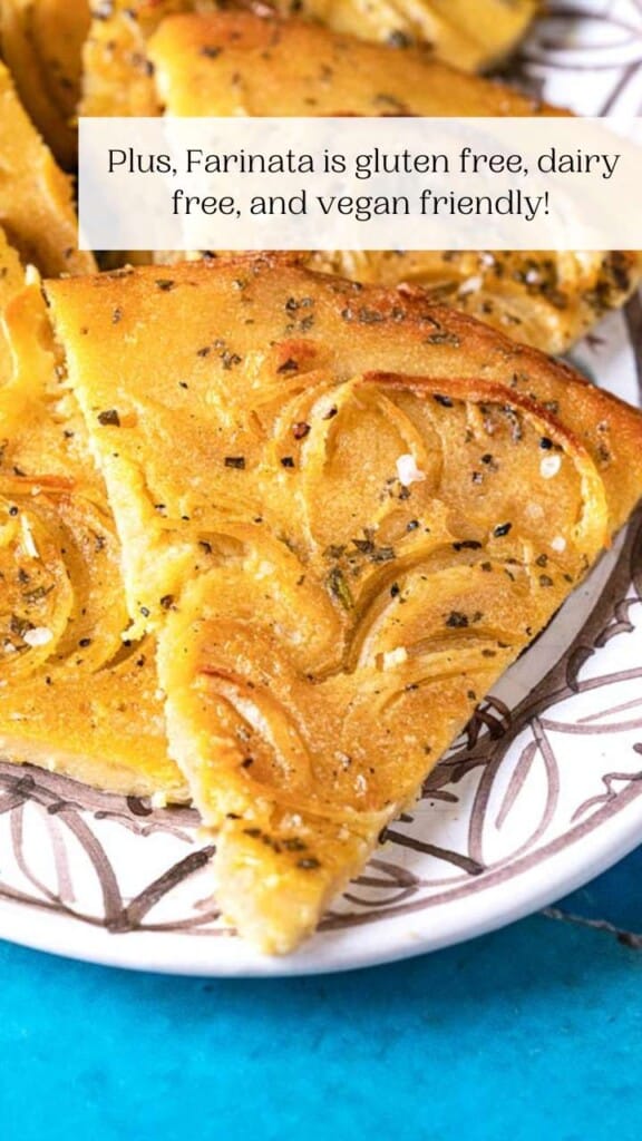 Farinata (Italian Chickpea Pancake) - The Mediterranean Dish