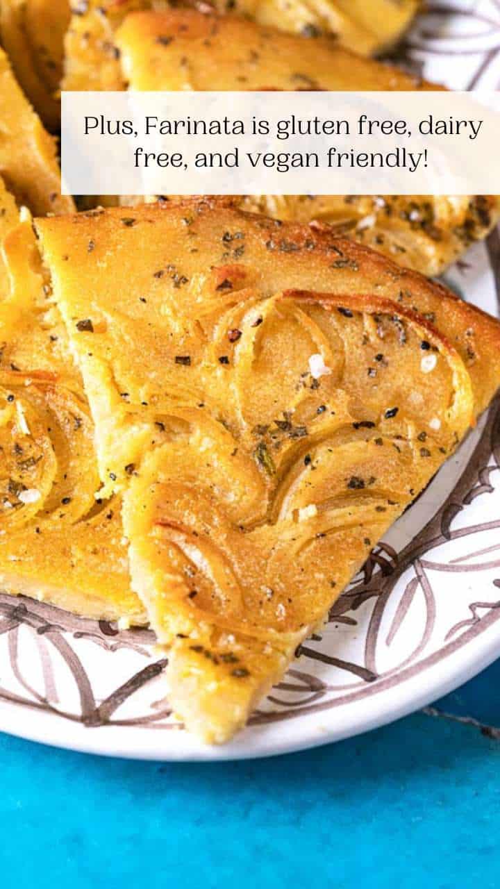 Farinata (Italian Chickpea Pancake) - The Mediterranean Dish