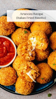 Arancini (Italian Fried Risotto) - The Mediterranean Dish