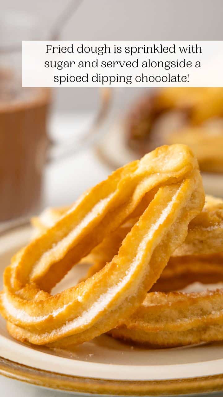 Churros Con Chocolate (Spanish Churros With Chocolate) - The ...