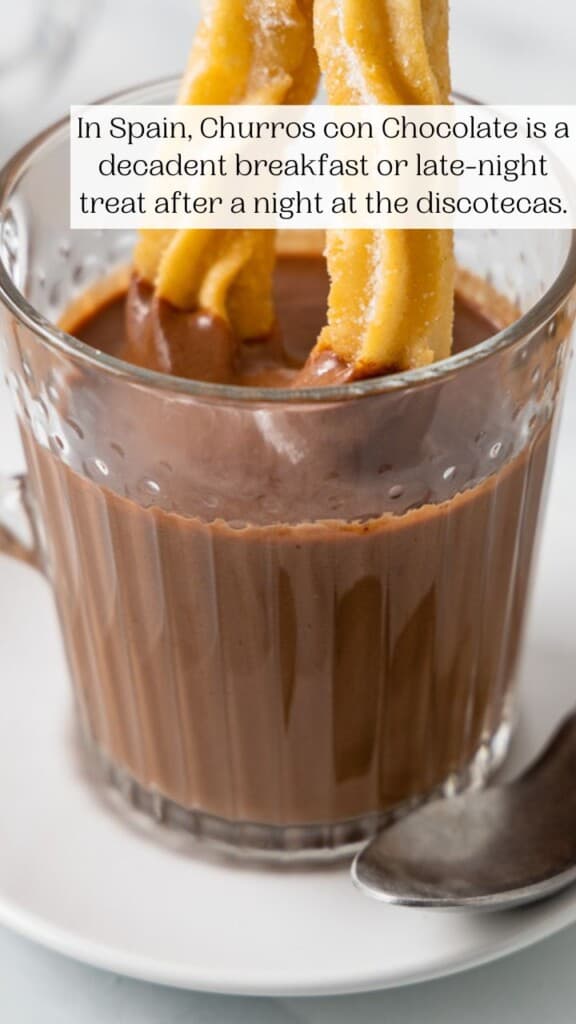 Churros Con Chocolate (Spanish Churros With Chocolate) - The ...