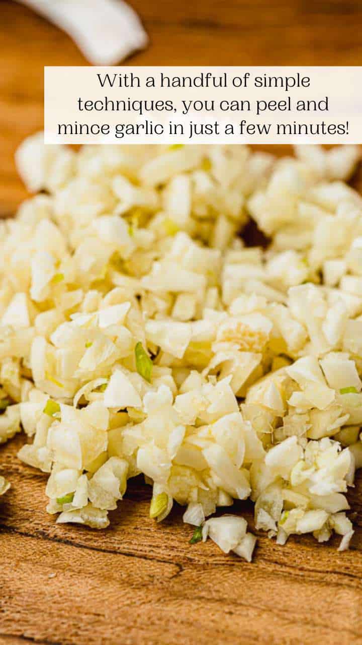 How to Mince Garlice - The Mediterranean Dish