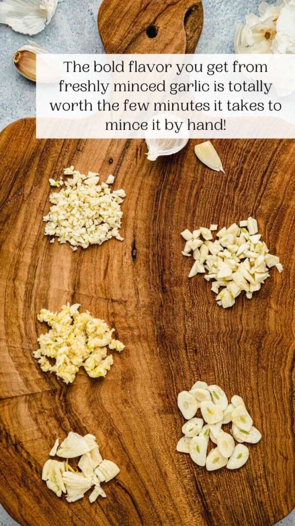 How to Mince Garlice - The Mediterranean Dish