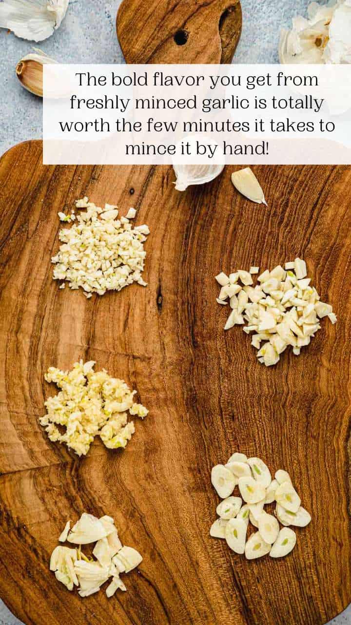 How to Mince Garlice - The Mediterranean Dish