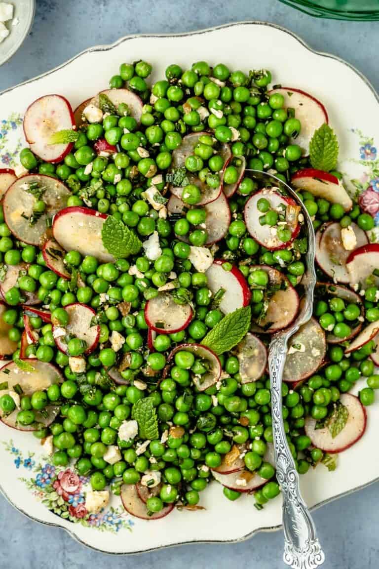 Best Pea Salad (Fresh and No Mayo!)