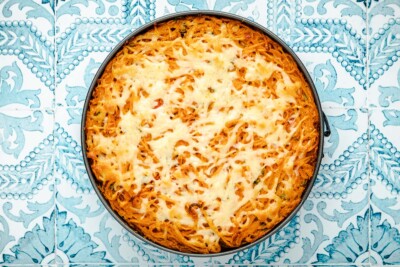 Spaghetti Pie | The Mediterranean Dish