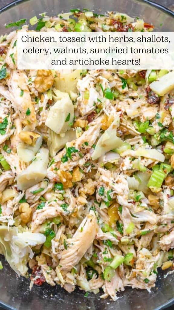 Healthy Chicken Salad - The Mediterranean Dish