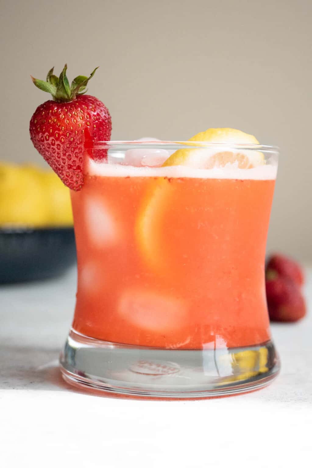 Strawberry Lemonade (Pink Lemonade) | The Mediterranean Dish