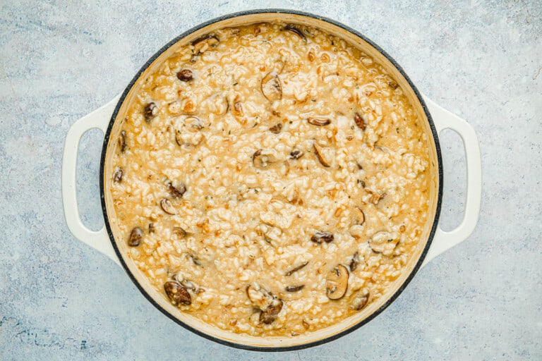 Mushroom Risotto | The Mediterranean Dish