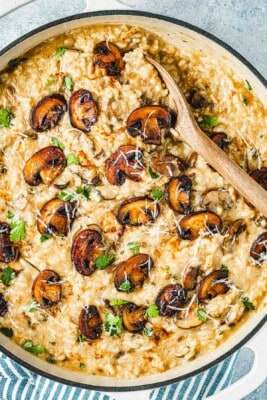 Mushroom Risotto | The Mediterranean Dish