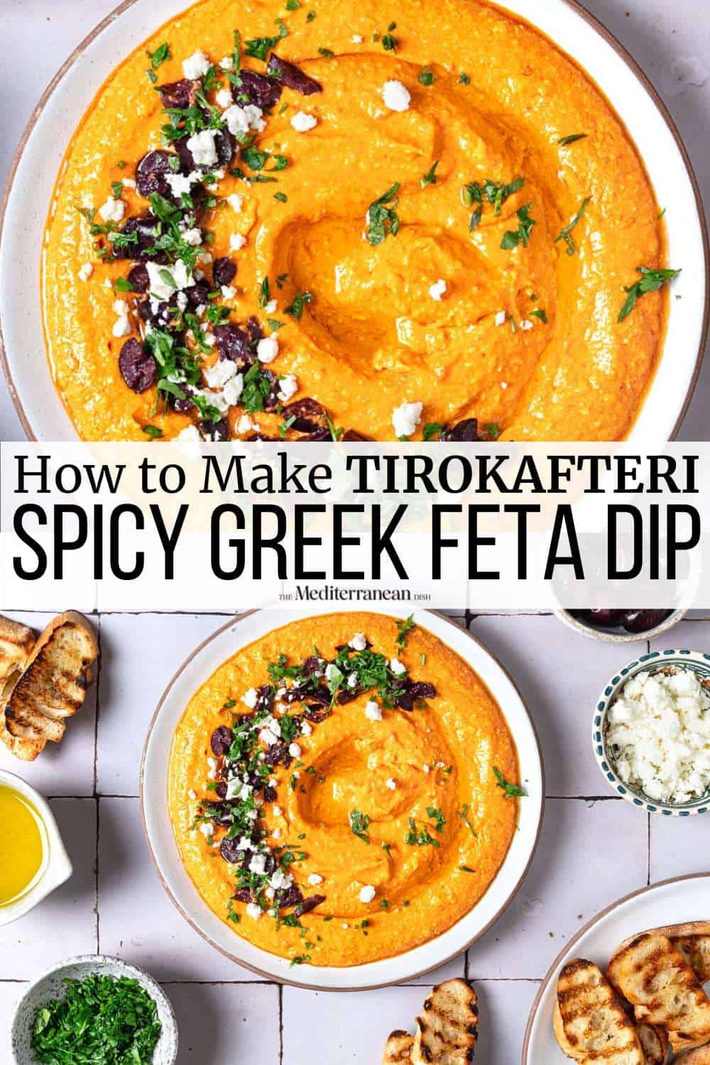 Tirokafteri (Spicy Feta Dip Recipe) | The Mediterranean Dish