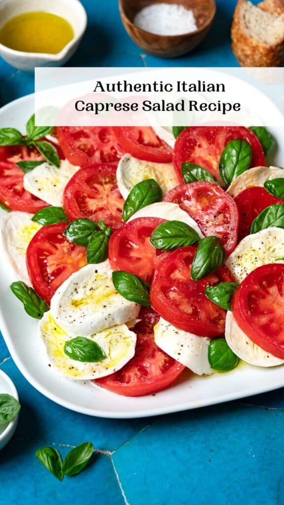Caprese Salad - The Mediterranean Dish