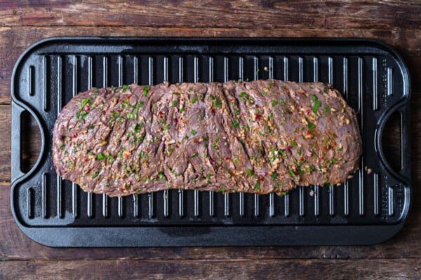 Grilled Skirt Steak | The Mediterranean Dish