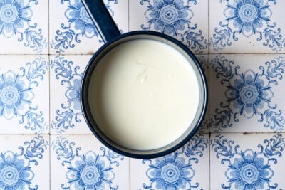Mahalabia (Rose Water Milk Pudding) | The Mediterranean Dish