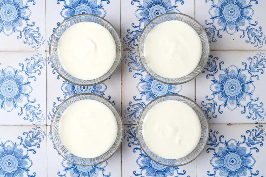 Mahalabia (Rose Water Milk Pudding) | The Mediterranean Dish