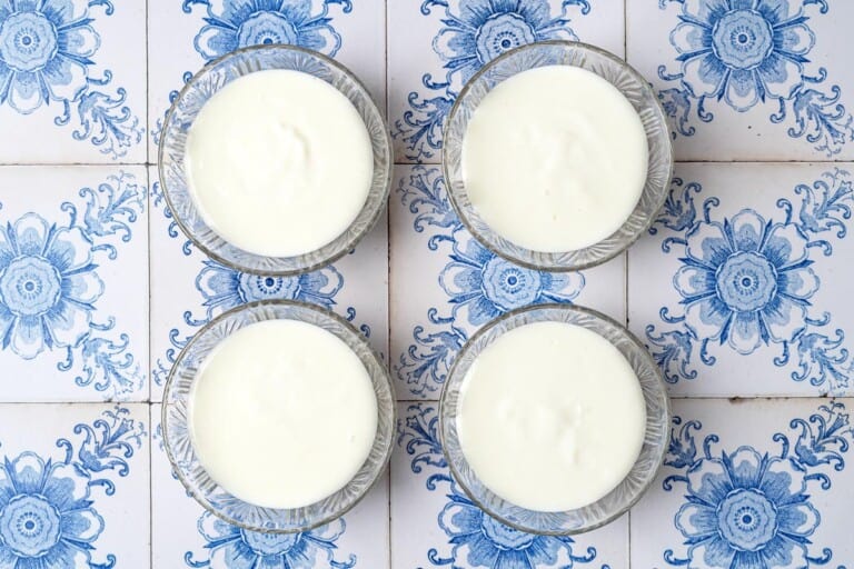 Mahalabia (Rose Water Milk Pudding) | The Mediterranean Dish