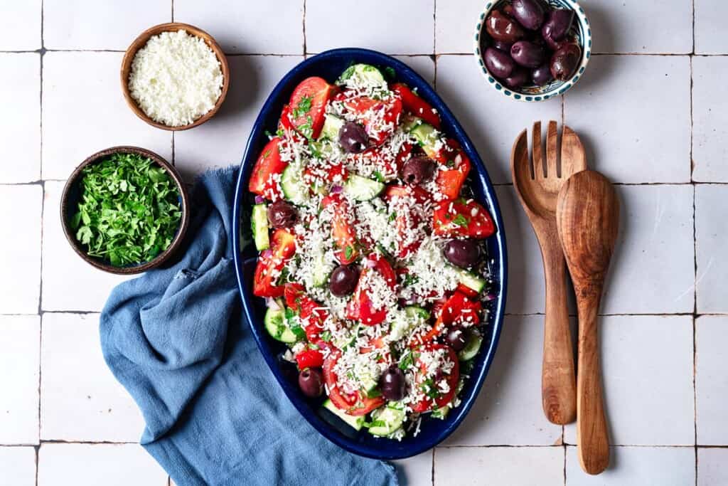 Shopska Salad | The Mediterranean Dish