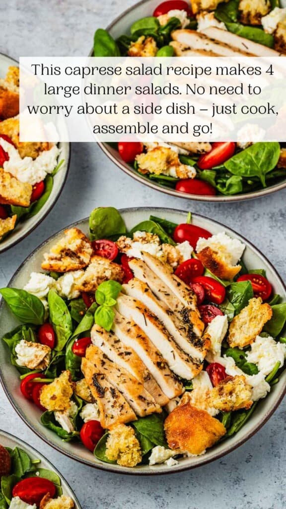 Chicken Caprese Salad - The Mediterranean Dish
