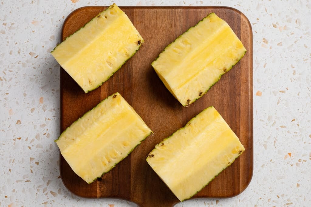 How to Cut a Pineapple | The Mediterranean Dish