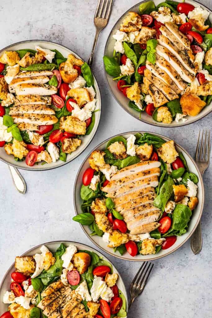 Chicken Caprese Salad | The Mediterranean Dish