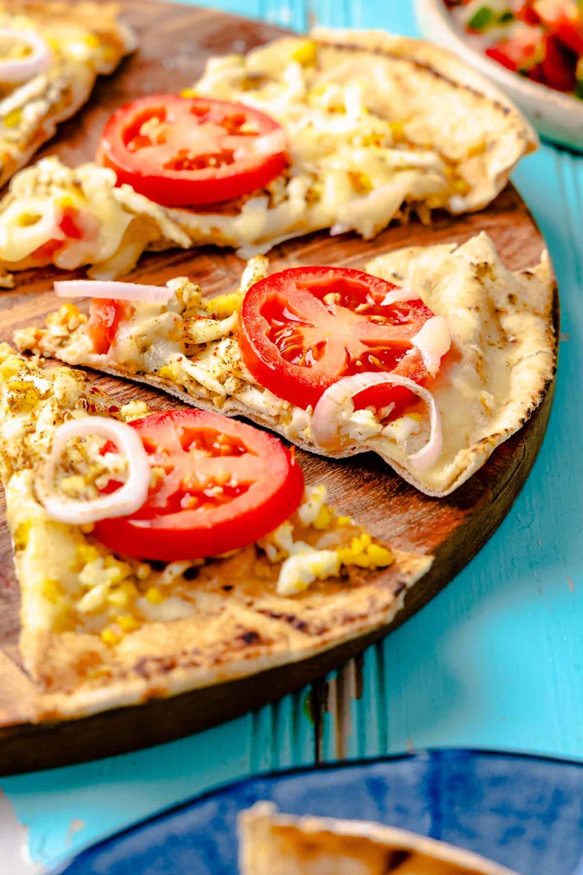 Veggie Pizza (Vegetarian Pizza Recipe) | The Mediterranean Dish