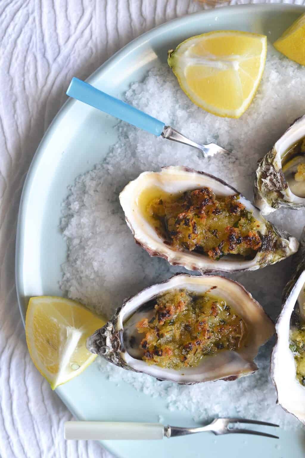 Baked Oysters | The Mediterranean Dish