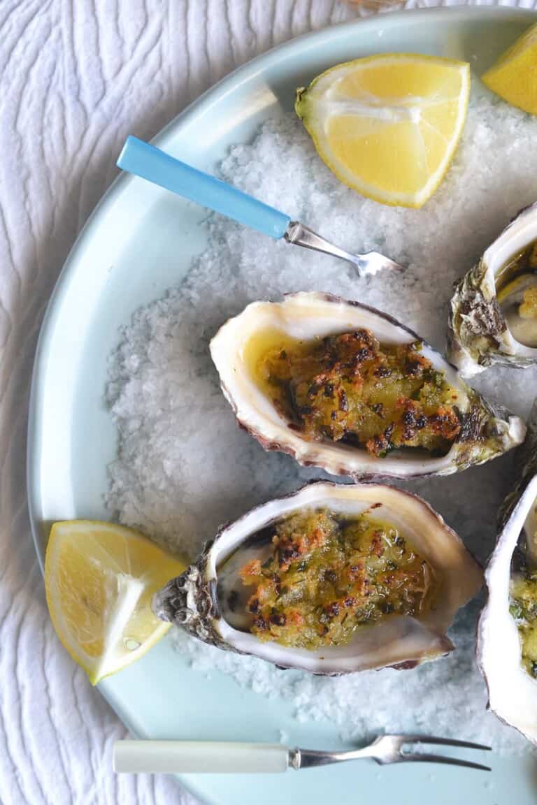 Baked Oysters | The Mediterranean Dish