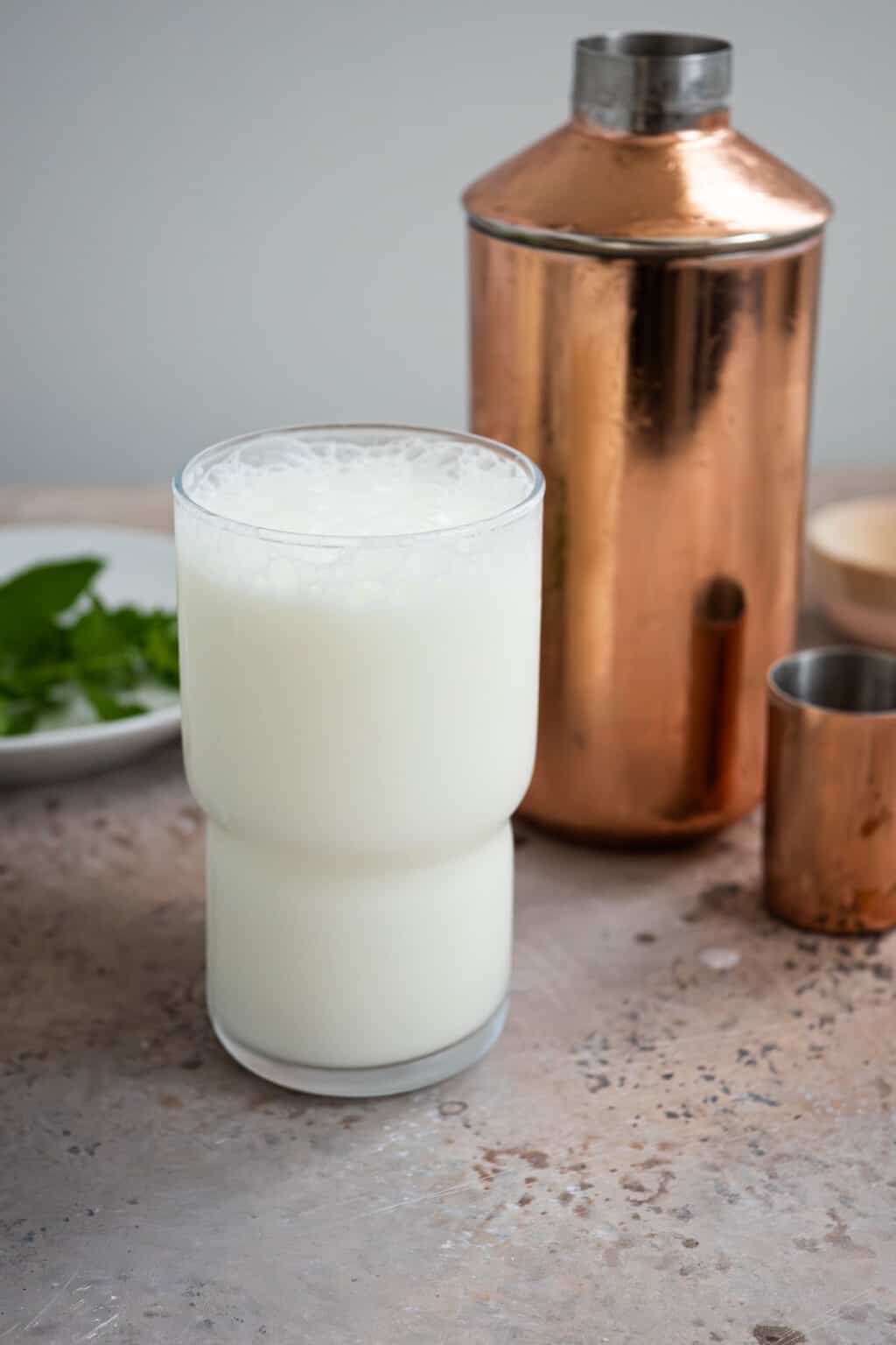 Ayran (Turkish Yogurt Drink) | The Mediterranean Dish