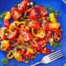 Bell Pepper Salad Recipe | The Mediterranean Dish