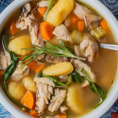 Easy Homemade Chicken Stock (Stovetop or Slow Cooker)