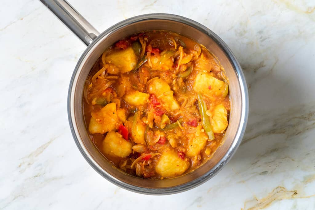 Potato Curry (Dopiazeh Aloo) | The Mediterranean Dish