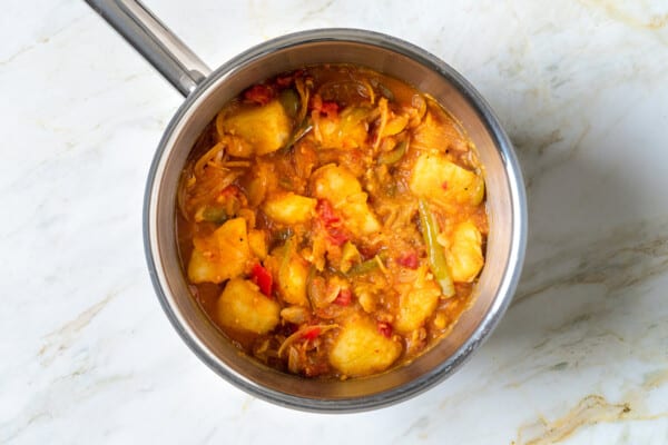 Potato Curry (Dopiazeh Aloo) | The Mediterranean Dish