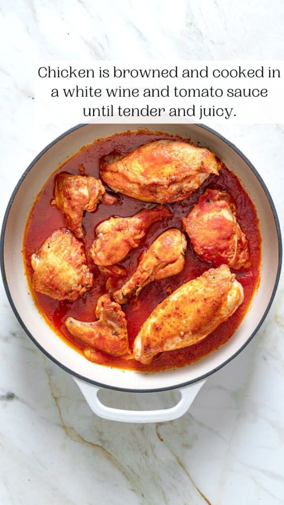 Pollo alle Melanzane (Braised Chicken and Eggplant) - The Mediterranean ...