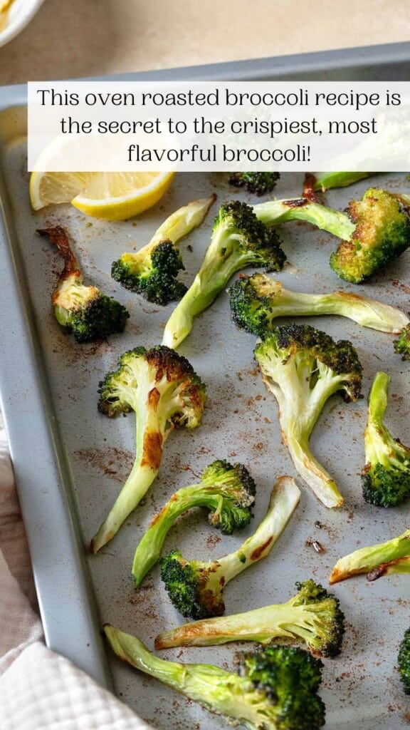 Roasted Broccoli with Lemon - The Mediterranean Dish