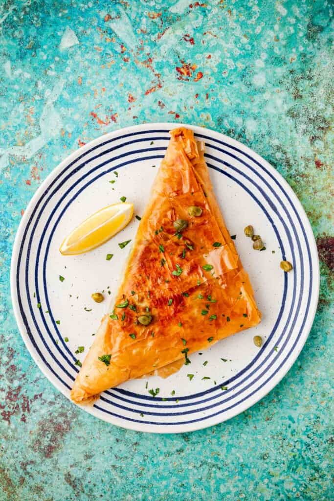 Brik au Thon (Savory Tunisian Pastry) | The Mediterranean Dish