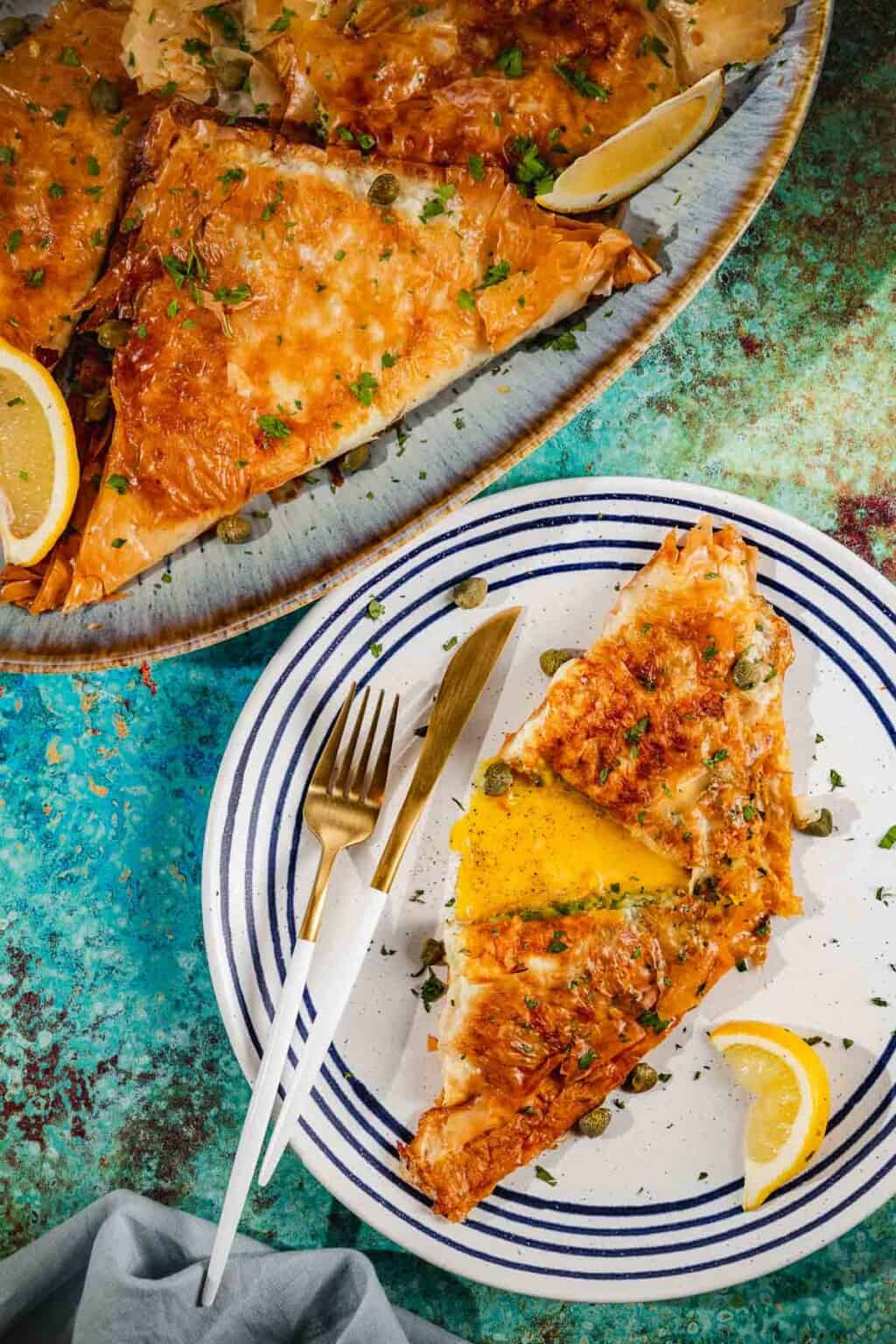 Brik au Thon (Savory Tunisian Pastry) | The Mediterranean Dish