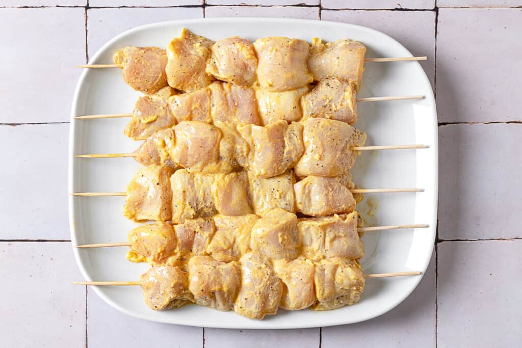 Joojeh Kabob (Persian Chicken Kabob) | The Mediterranean Dish