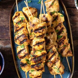 Joojeh Kabob (Persian Chicken Kabob) | The Mediterranean Dish