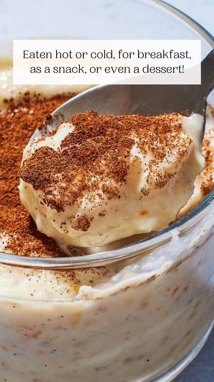 Rizogalo (Greek Rice Pudding) - The Mediterranean Dish