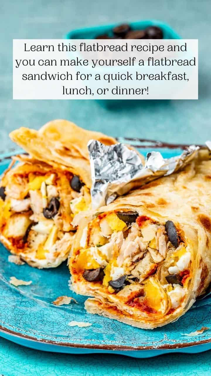 Mlewi (Tunisian Flatbread) - The Mediterranean Dish