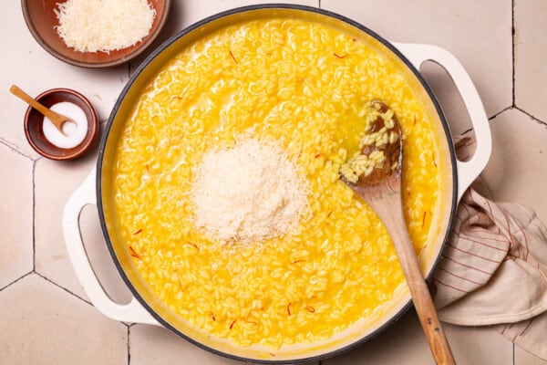 Risotto Milanese (Saffron Risotto) | The Mediterranean Dish