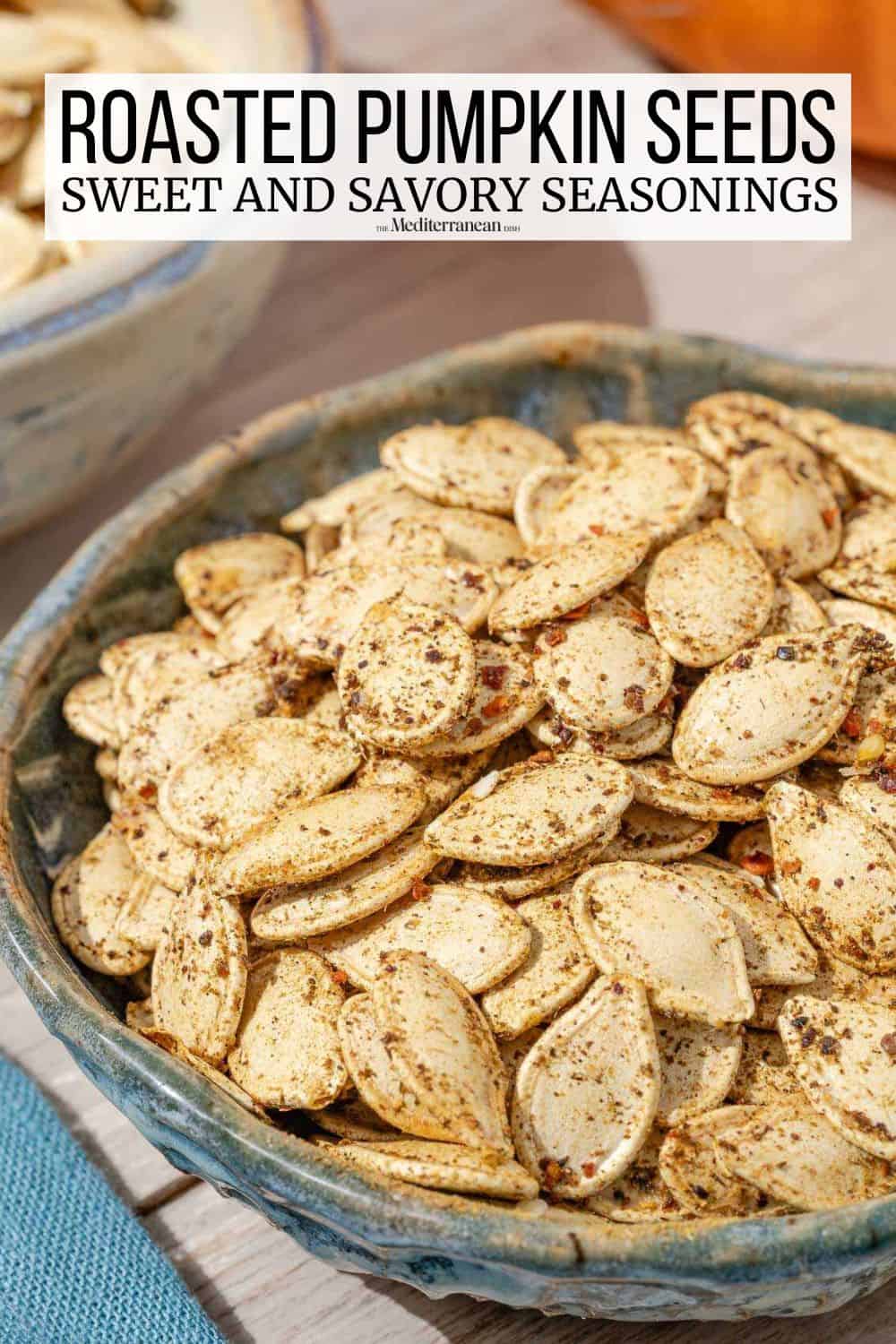 How to Roast Pumpkin Seeds | The Mediterranean Dish