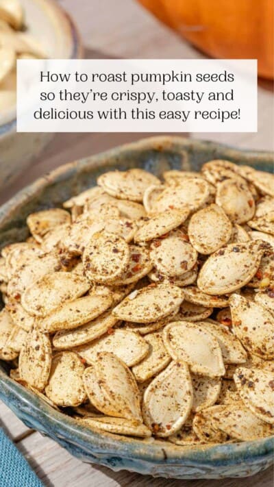 How To Roast Pumpkin Seeds - The Mediterranean Dish