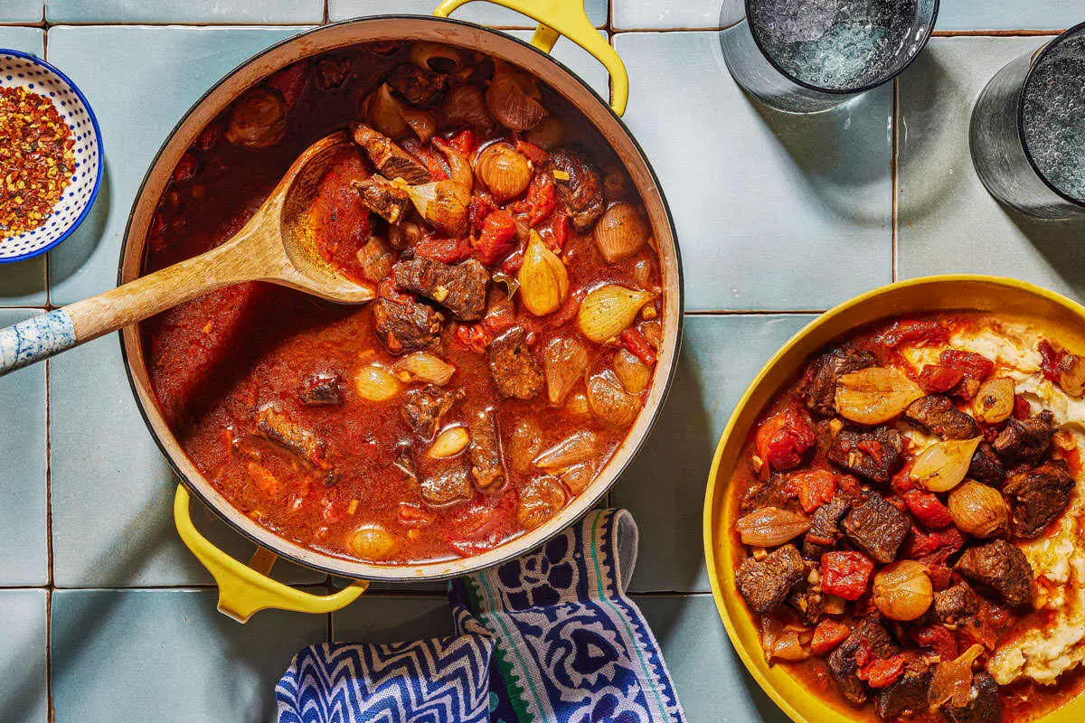 Stifado (Greek Beef Stew) | The Mediterranean Dish
