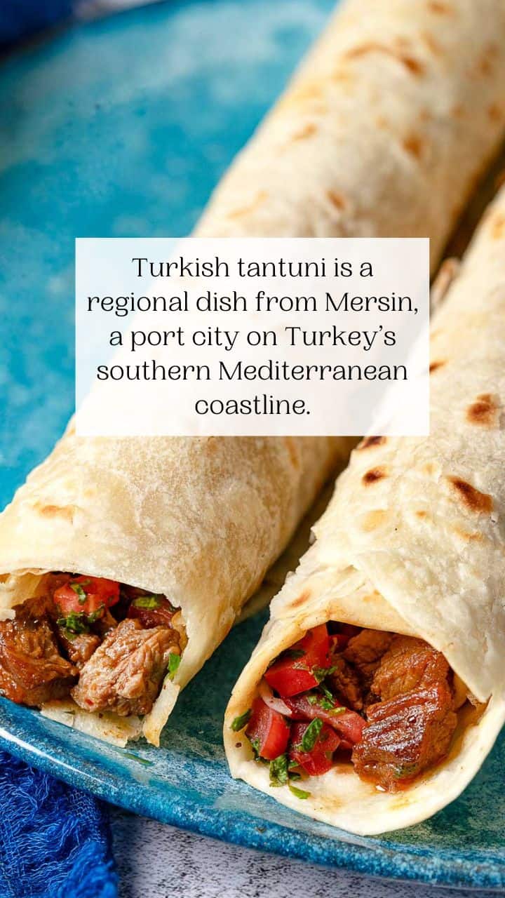 Turkish Tantuni (Turkish Steak Wraps) - The Mediterranean Dish