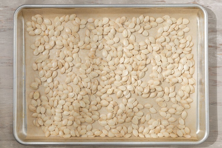 How to Roast Pumpkin Seeds | The Mediterranean Dish