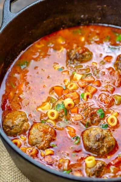 Meatball Soup | The Mediterranean Dish