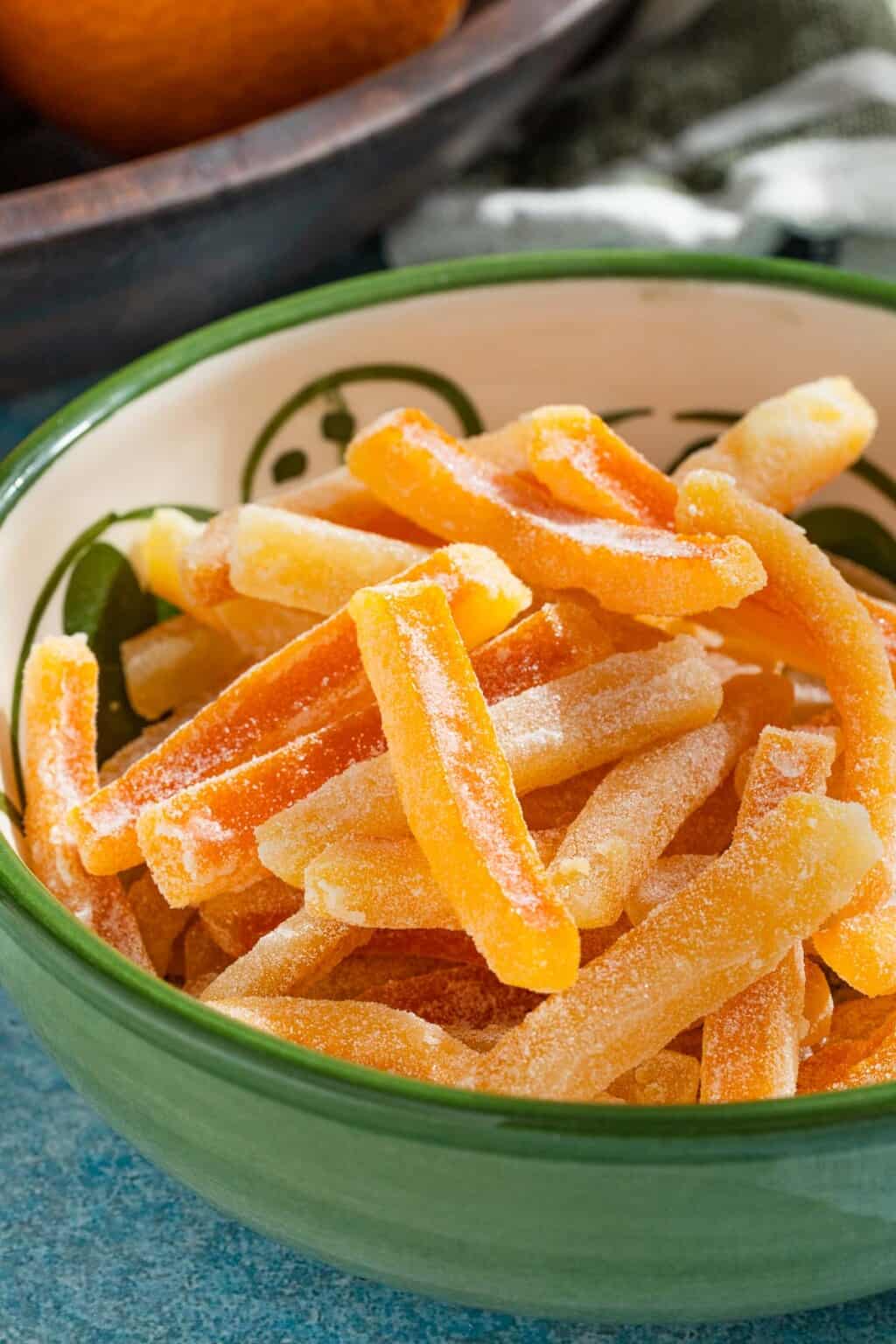 Candied Orange Peel | The Mediterranean Dish